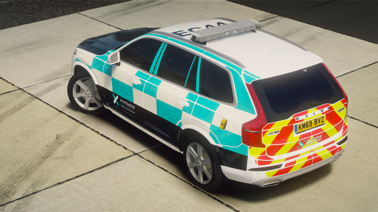 2019 Volvo XC90 - Air Ambulance Kent Surrey Sussex - Exceed Developments