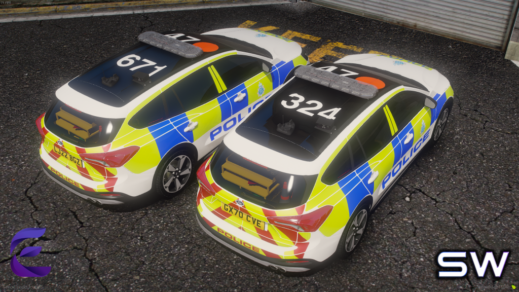 Ford Focus Active Estate Pack - Sussex Police - Exceed Developments