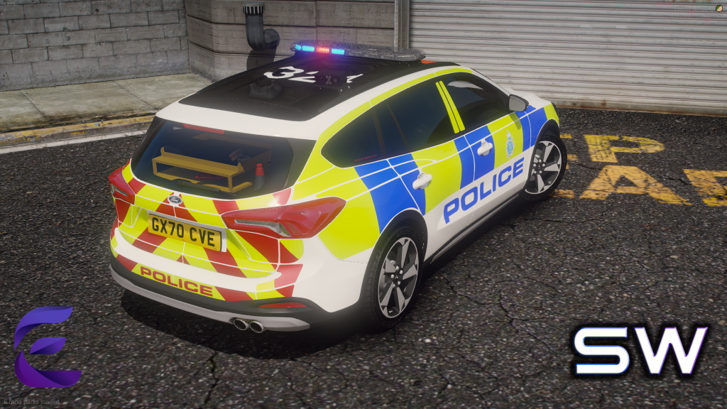 2020 Ford Focus Active Estate - Sussex Police - Exceed Developments