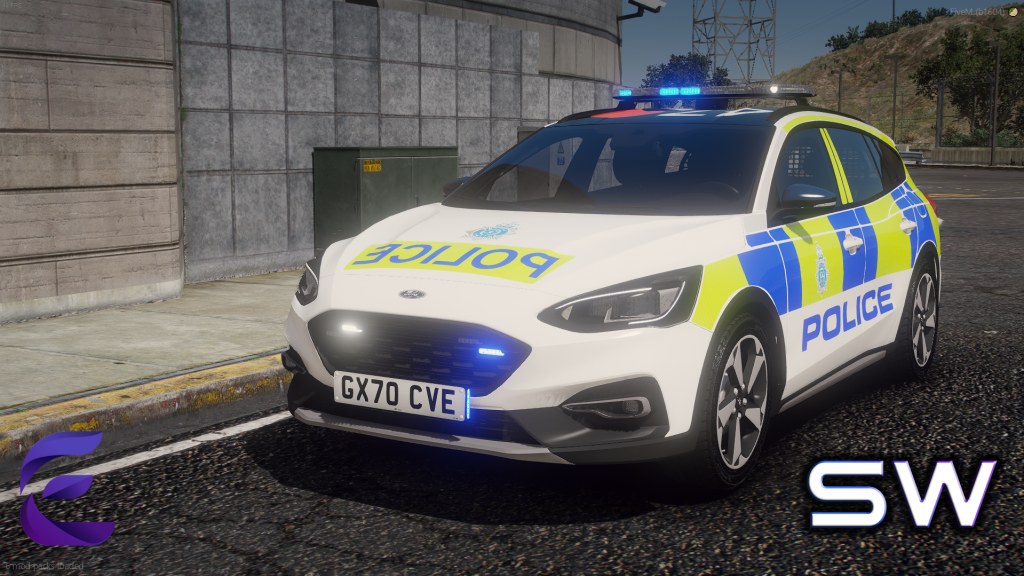 2020 Ford Focus Active Estate - Sussex Police - Exceed Developments