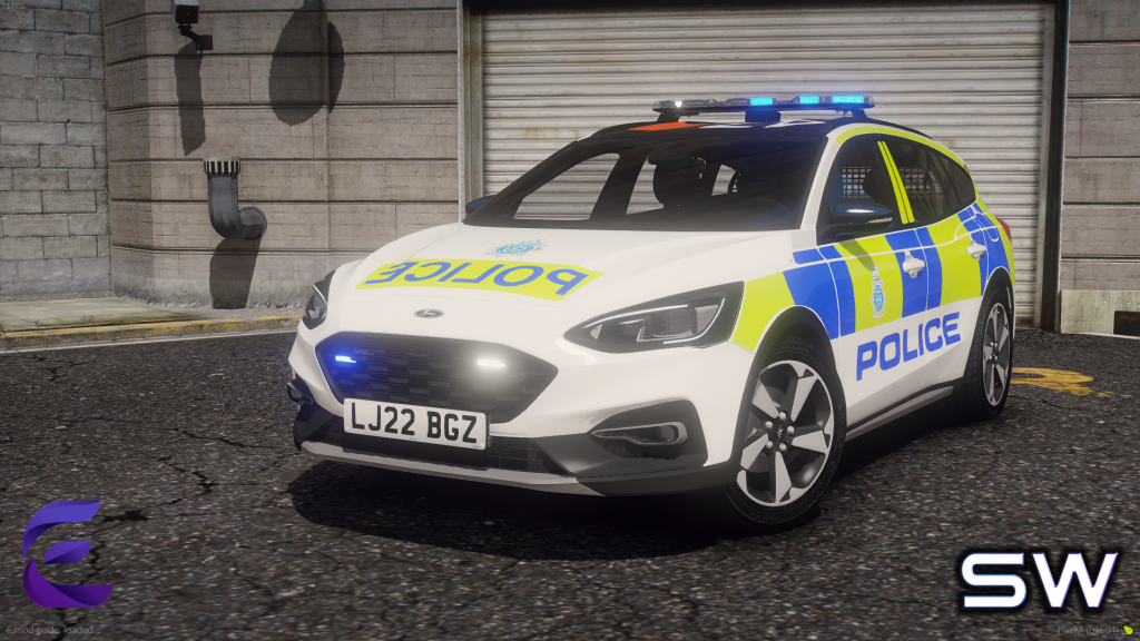 2022 Ford Focus Active Estate - Sussex Police - Exceed Developments