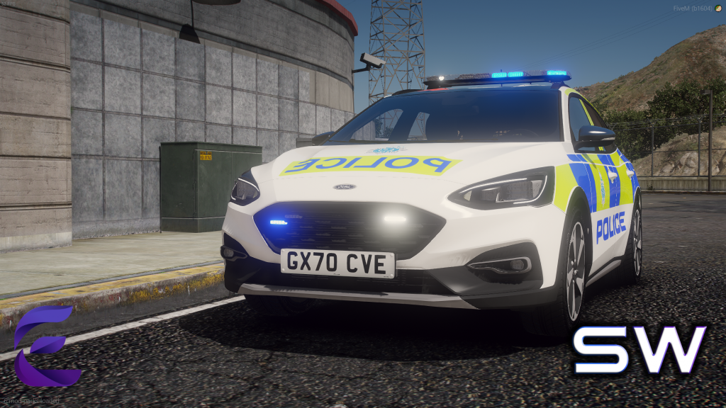 2020 Ford Focus Active Estate - Sussex Police - Exceed Developments