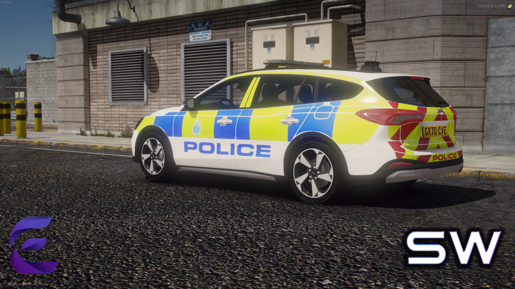 2020 Ford Focus Active Estate - Sussex Police - Exceed Developments
