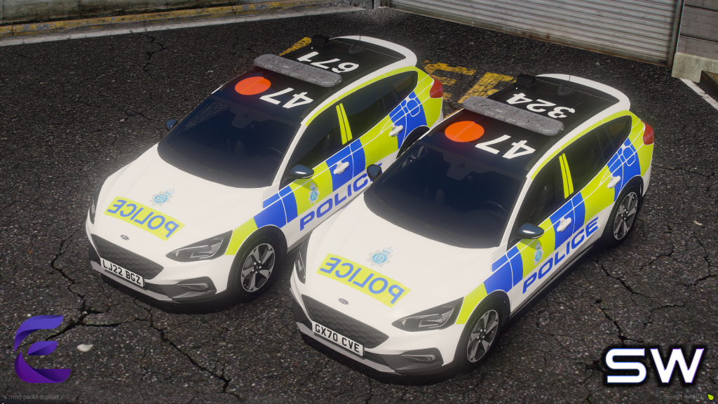 Ford Focus Active Estate Pack - Sussex Police - Exceed Developments