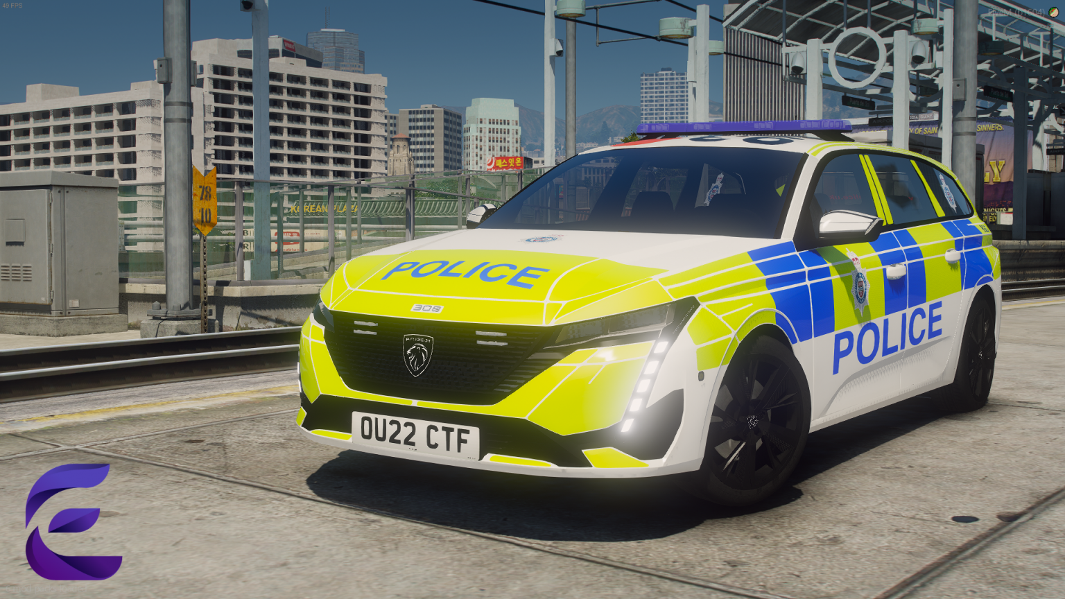 2022 Peugeot 308 - British Transport Police - Exceed Developments